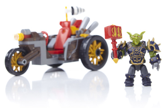 Mega Bloks World of Warcraft Mount - Goblin Trike (with Goblin Warrior ...