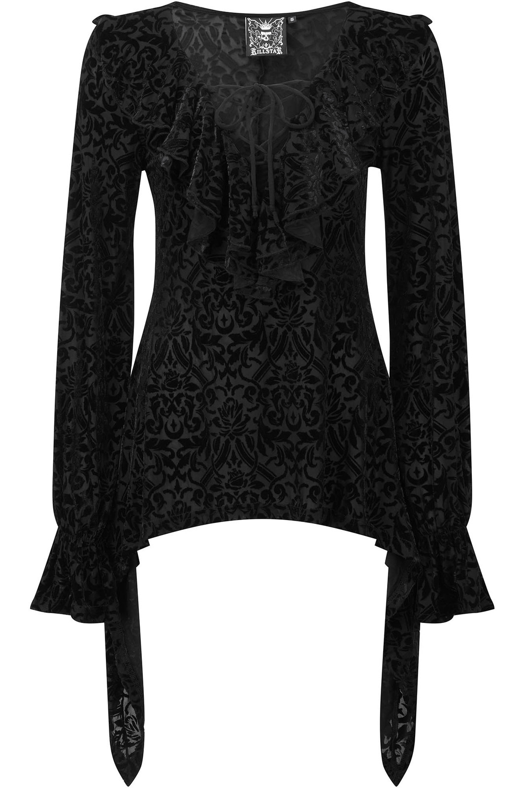 Killstar: Mia Poet Blouse - 2XL | at Mighty Ape NZ
