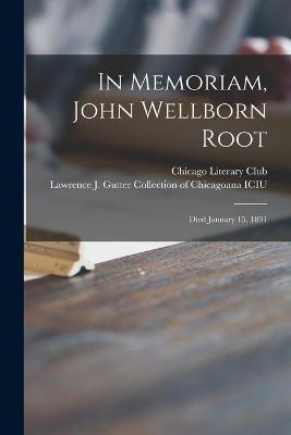 In Memoriam, John Wellborn Root | In-Stock - Buy Now | at Mighty Ape NZ