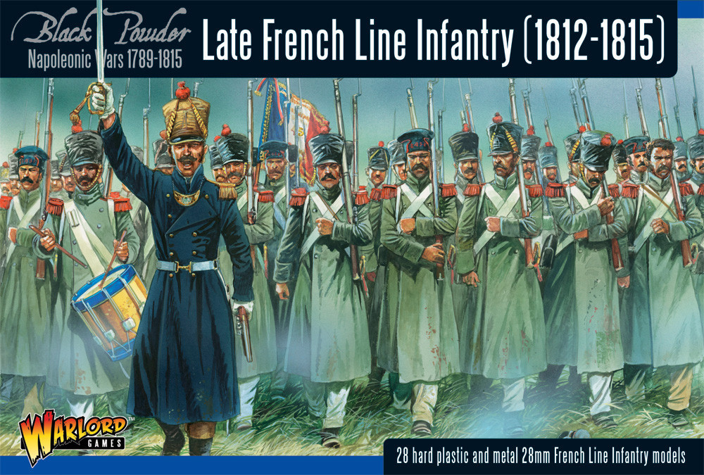 Napoleonic Wars: Late French Line Infantry (1812-1815) | at Mighty Ape ...