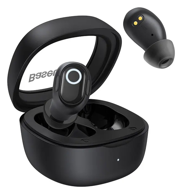 Baseus WM02 ENC Noise Cancelling Wireless Bluetooth Headphones - Black ...