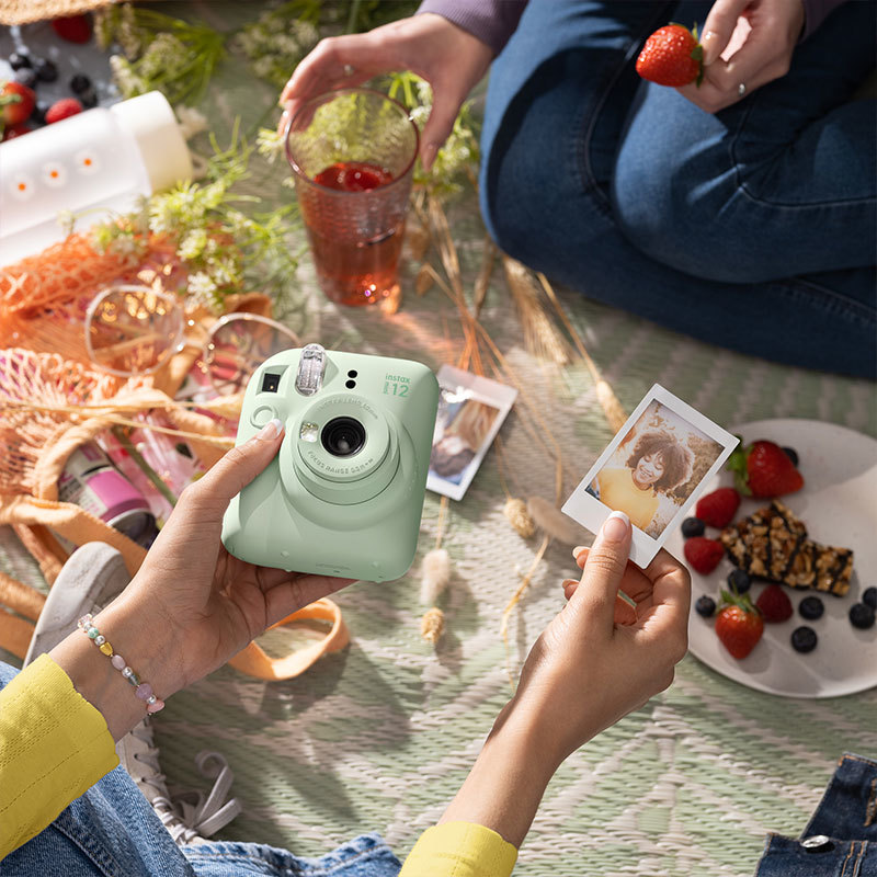 Fujifilm: Instax Mini 12 - Mint Green | at Mighty Ape NZ