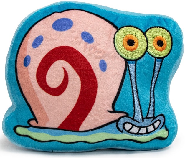 Buy SpongeBob SquarePants: Squeaky Plush Dog Toy - Gary the Snail at ...