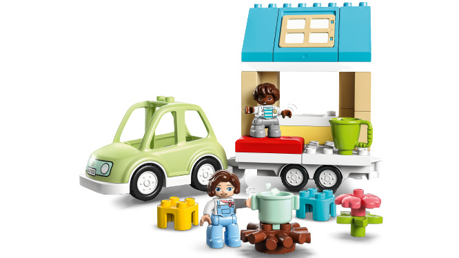 Buy LEGO DUPLO - Family House on Wheels at Mighty Ape NZ