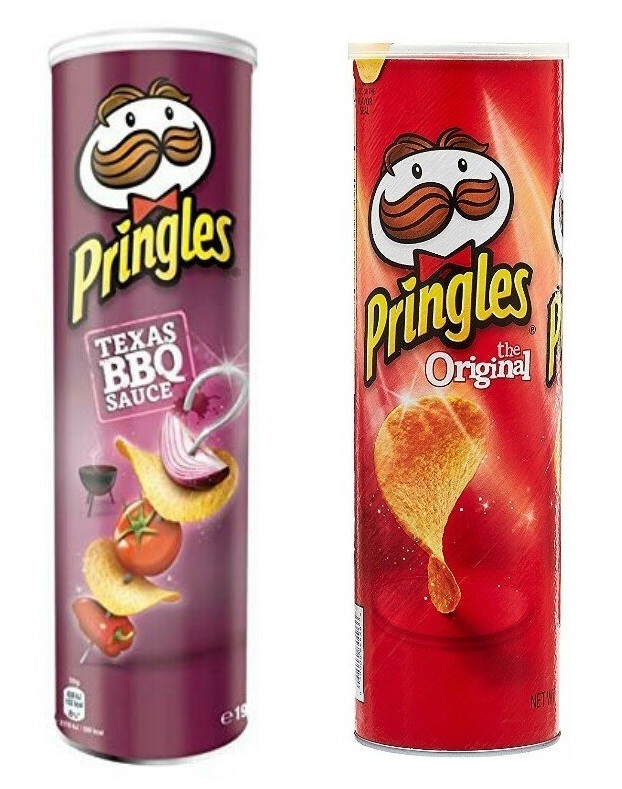 Pringles: Mixed Pack 165g 6pk - Texas BBQ and Original | at Mighty Ape NZ