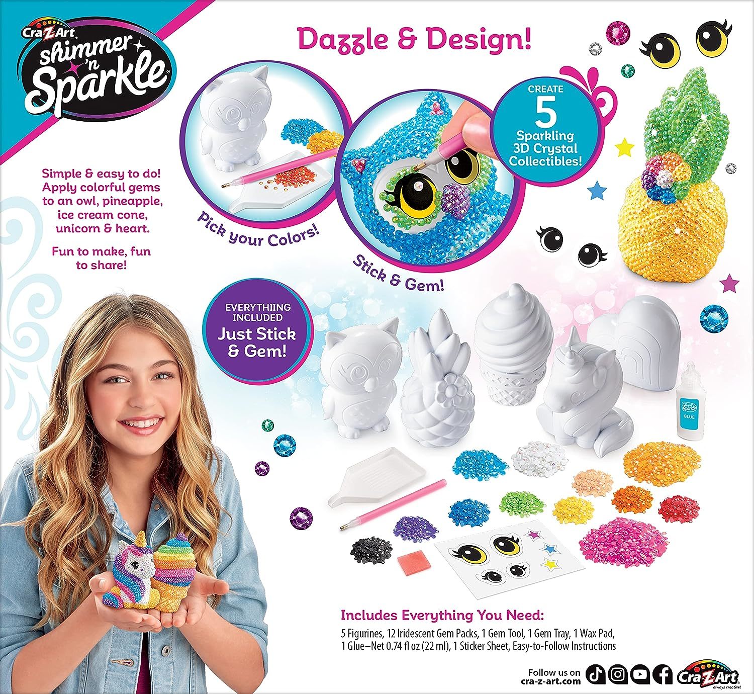 Buy Shimmer N Sparkle - Crystal Gem Creations at Mighty Ape NZ