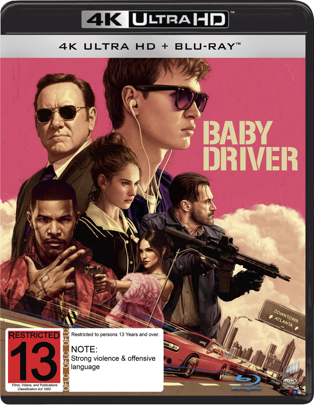 Baby Driver | Blu-ray, UHD Blu-ray | Buy Now | at Mighty Ape NZ