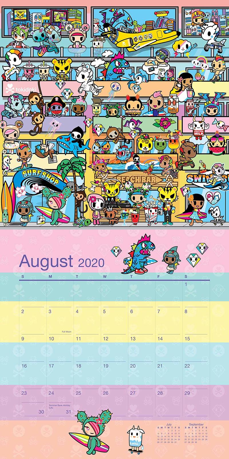 Buy Tokidoki 2020 Square Wall Calendar at Mighty Ape NZ