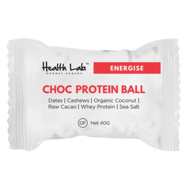 Buy Health Lab Energise Chocolate Protein Ball (40g) at Mighty Ape NZ