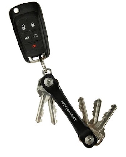 KeySmart Flex Compact Key Holder - Black | at Mighty Ape NZ