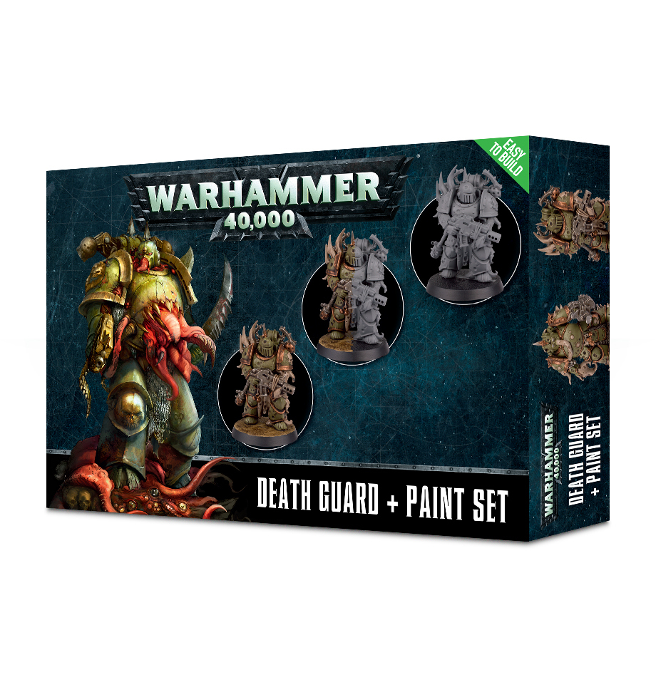 Citadel: Death Guard + Paint Set | at Mighty Ape Australia