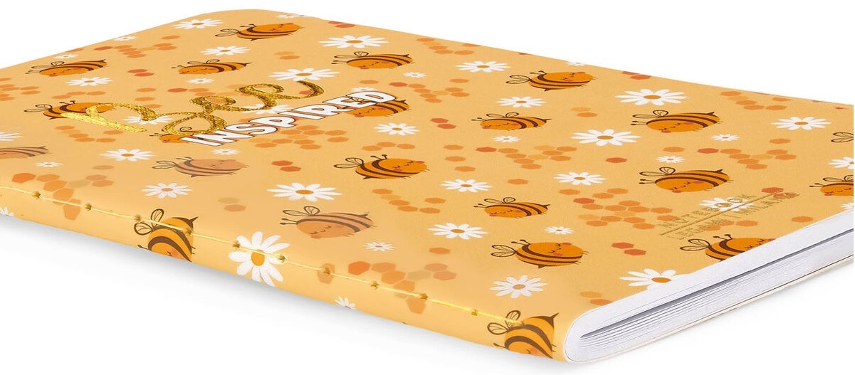 Buy Legami: Small Quaderno Photo Notebook Lined - Bee (9 x 13.5cm) at ...