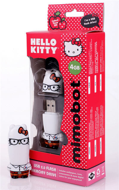 Hello Kitty Nerd Mimobot USB Flash Drive 8GB | at Mighty Ape NZ