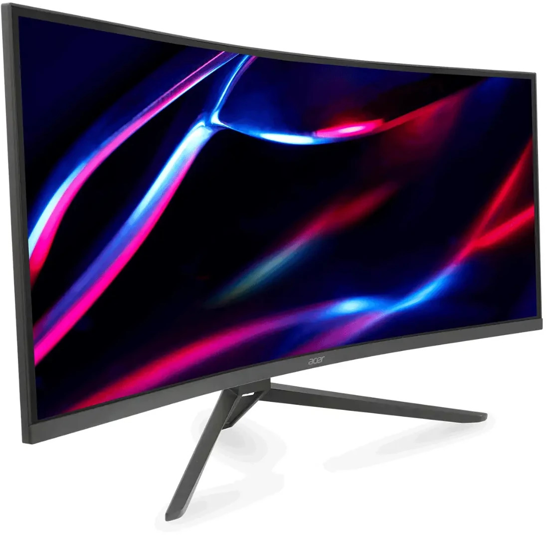 34" Acer Nitro ED343CUR V 1440p 165Hz 0.5ms VRR HDR Ultrawide Curved ...