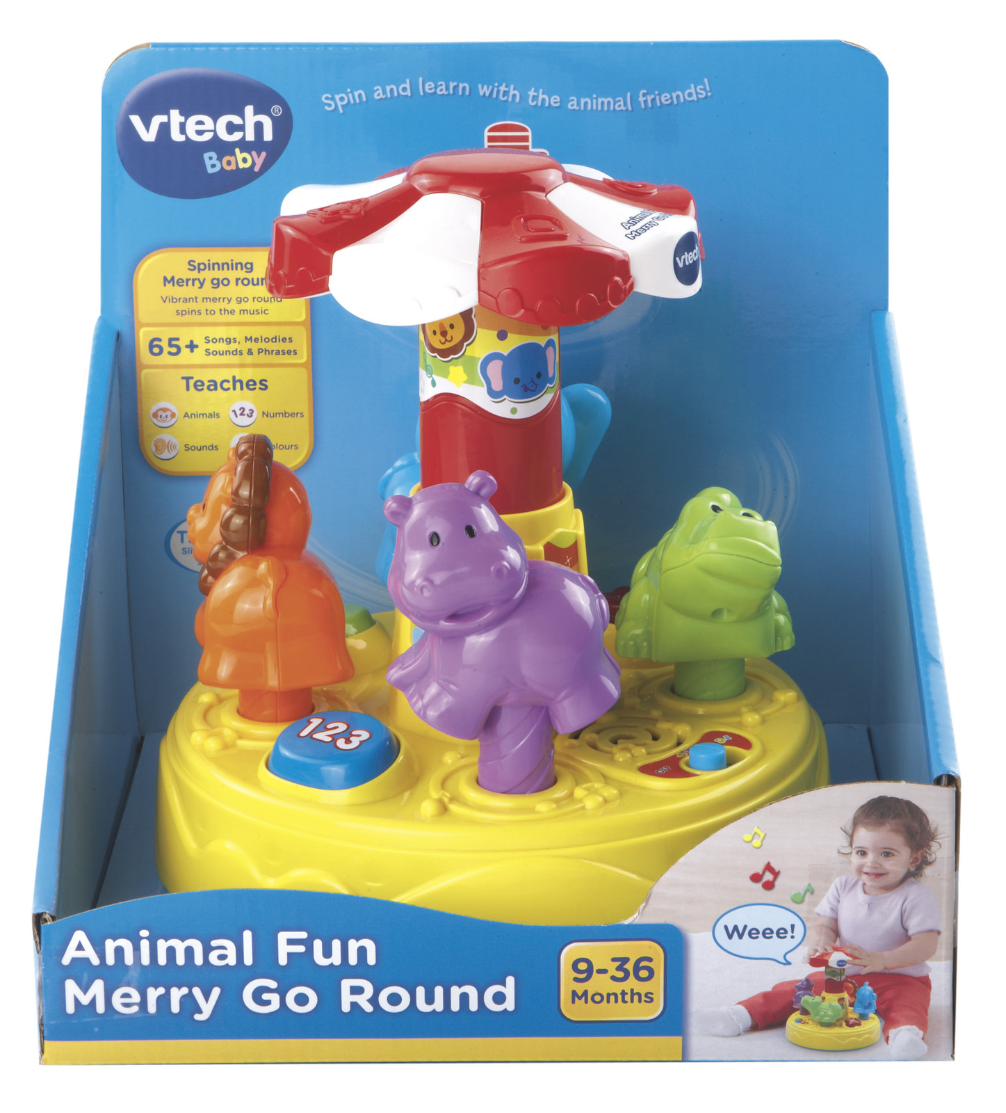 Buy Vtech: Animal Fun Merry Go Round at Mighty Ape NZ