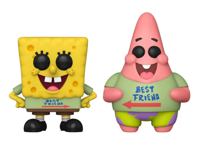 Spongebob: Best Friends - Pop! Vinyl 2-Pack | at Mighty Ape NZ
