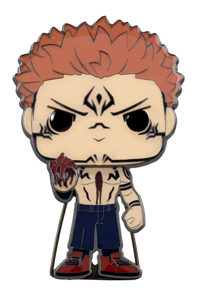 Sukuna - 4" Pop! Enamel Pin | at Mighty Ape NZ