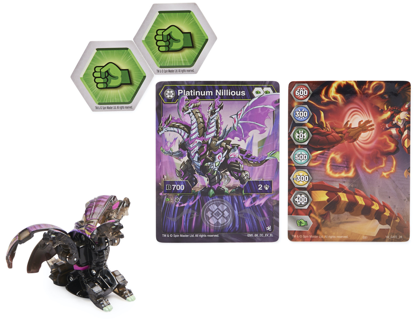 Buy Bakugan: Evolutions Platinum Series - Nillious at Mighty Ape NZ