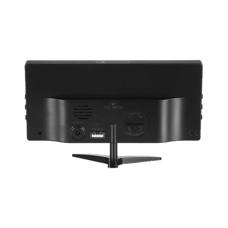 Frameless Mirror - Touch Control Digital Alarm Clock | at Mighty Ape NZ