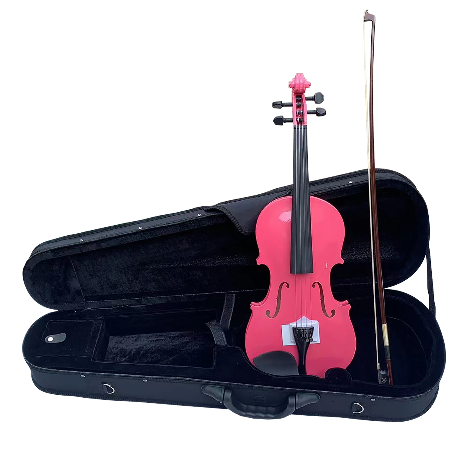 Royale Triangle Light Foam 4/4 Full Size Basic Professional Violin Hard ...