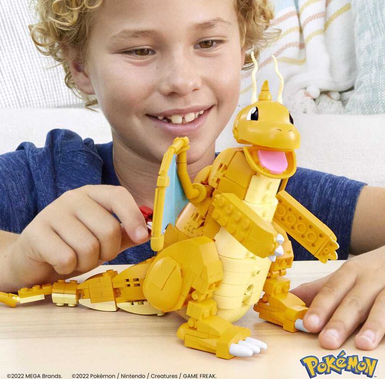 Buy Pokemon Dragonite Figure - Motion Build Set at Mighty Ape NZ