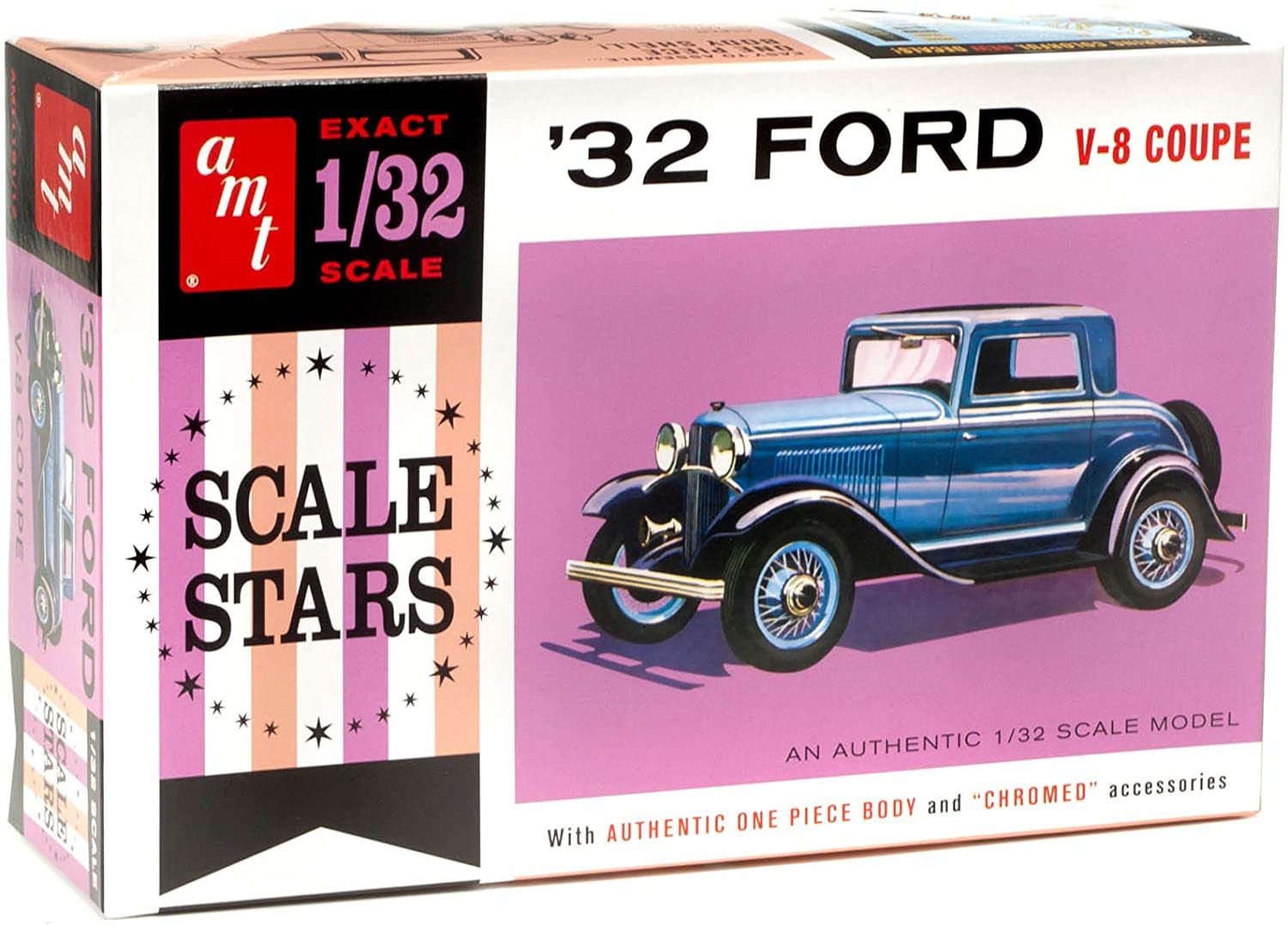 AMT: 1/32 Ford Coupe Scale Stars 1932 - Model Kit | at Mighty Ape NZ