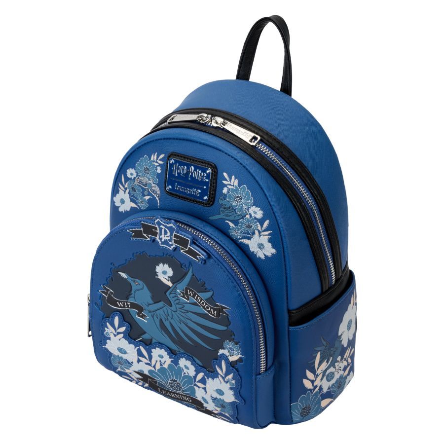 Harry Potter Ravenclaw House Floral - Mini Backpack | at Mighty Ape NZ