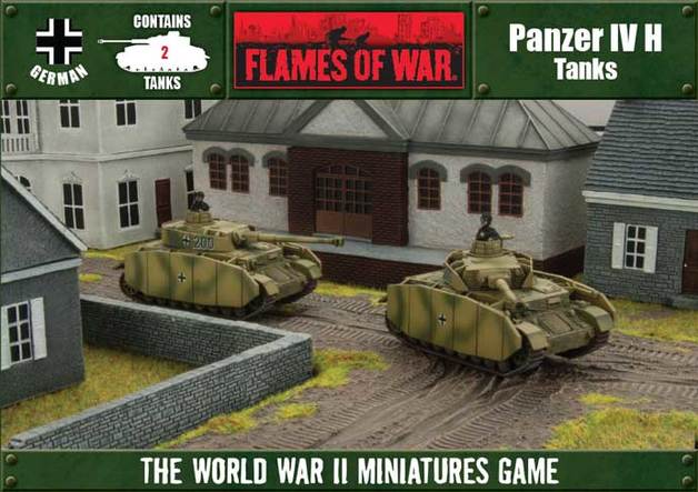 Flames of War: Panzer IV H (Plastic 2-Set) | at Mighty Ape NZ