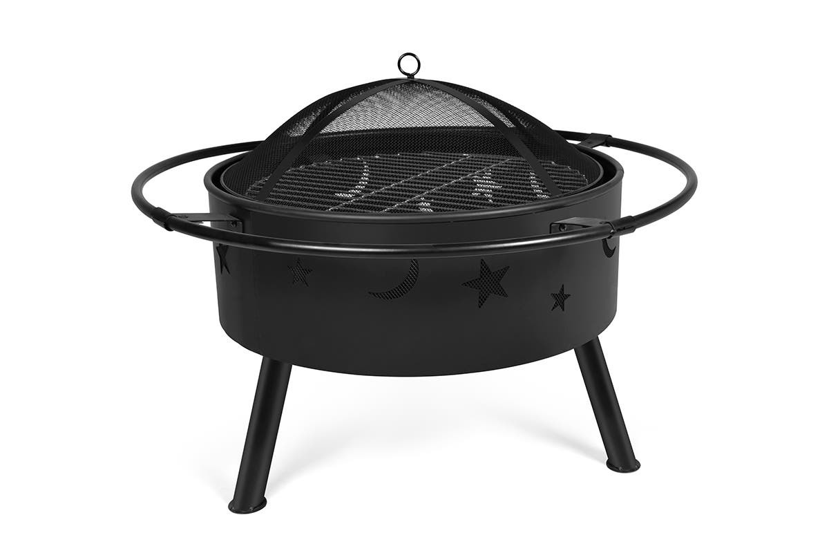 Buy Cookmaster 2-in-1 Outdoor Steel Fire Pit Bowl BBQ Grill at Mighty ...