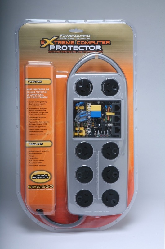 PowerGuard Extreme Computer Protector 8 Way | at Mighty Ape NZ