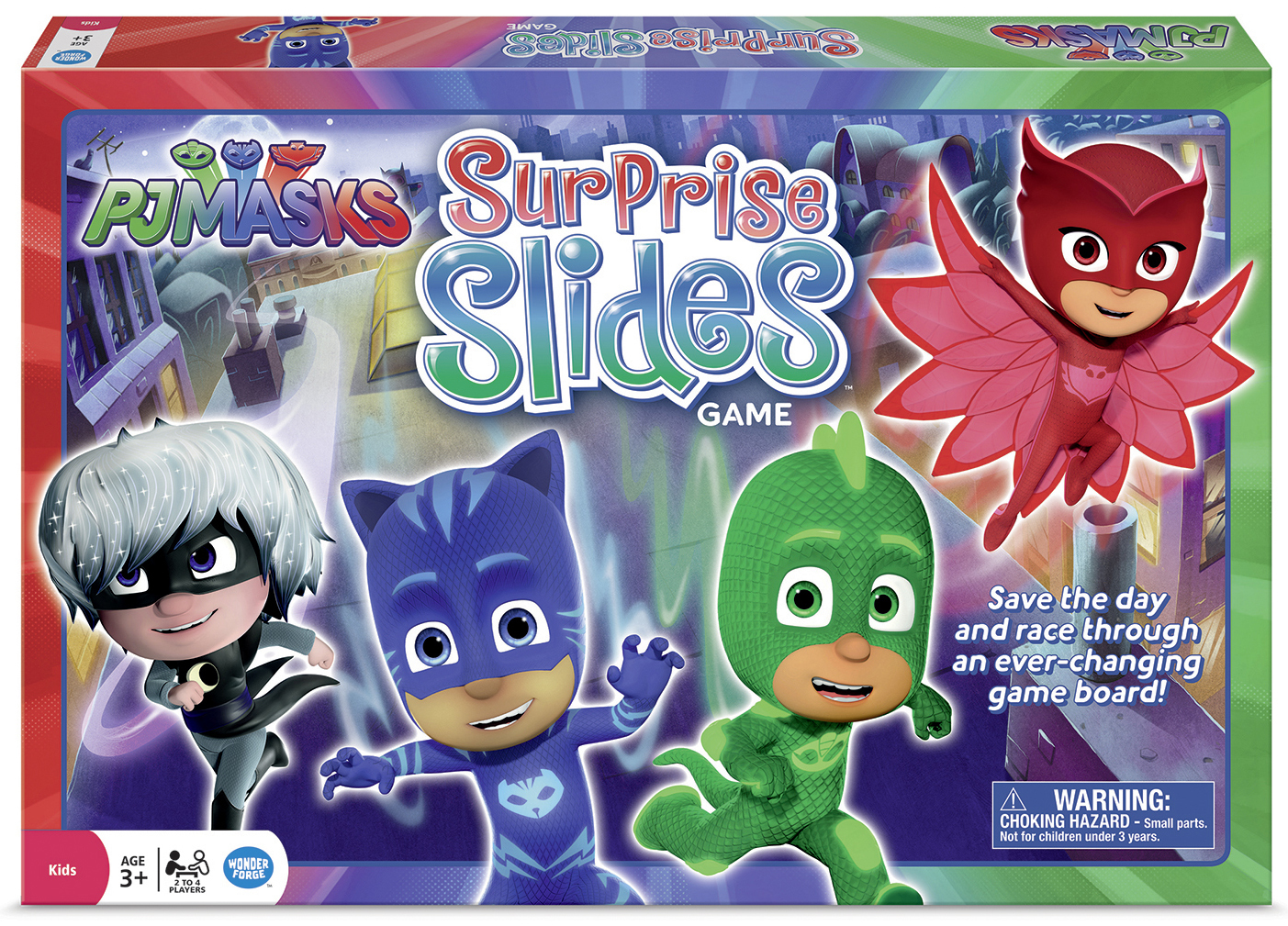 PJ Masks Surprise Slides Board Game Board Game At Mighty Ape pj-masks-surprise-slides-board-game-board-game-at-mighty-ape