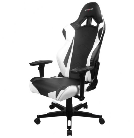 DXRacer Racing Series Gaming Chair (Black and White) | | Buy Now | at ...