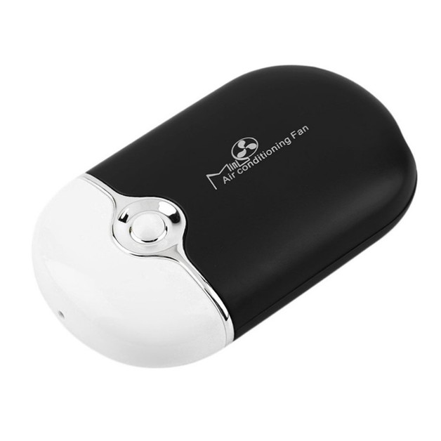 Portable Handheld Mini Air Conditioner USB Rechargeable Cooling Fan ...