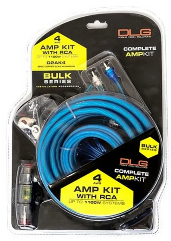 DLG MMS Amp Kit - 4GA - R2 ANL - Car Stereo Kit For Amplifier | at ...