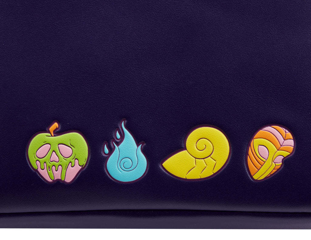 Loungefly: Disney Villains - Triple Pocket Glow Mini Backpack Images at ...