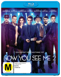 Now You See Me 2 | Blu-ray | Buy Now | at Mighty Ape NZ