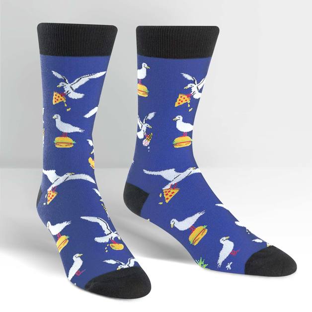 Hangry Birds - Crew Socks | Men's | at Mighty Ape NZ