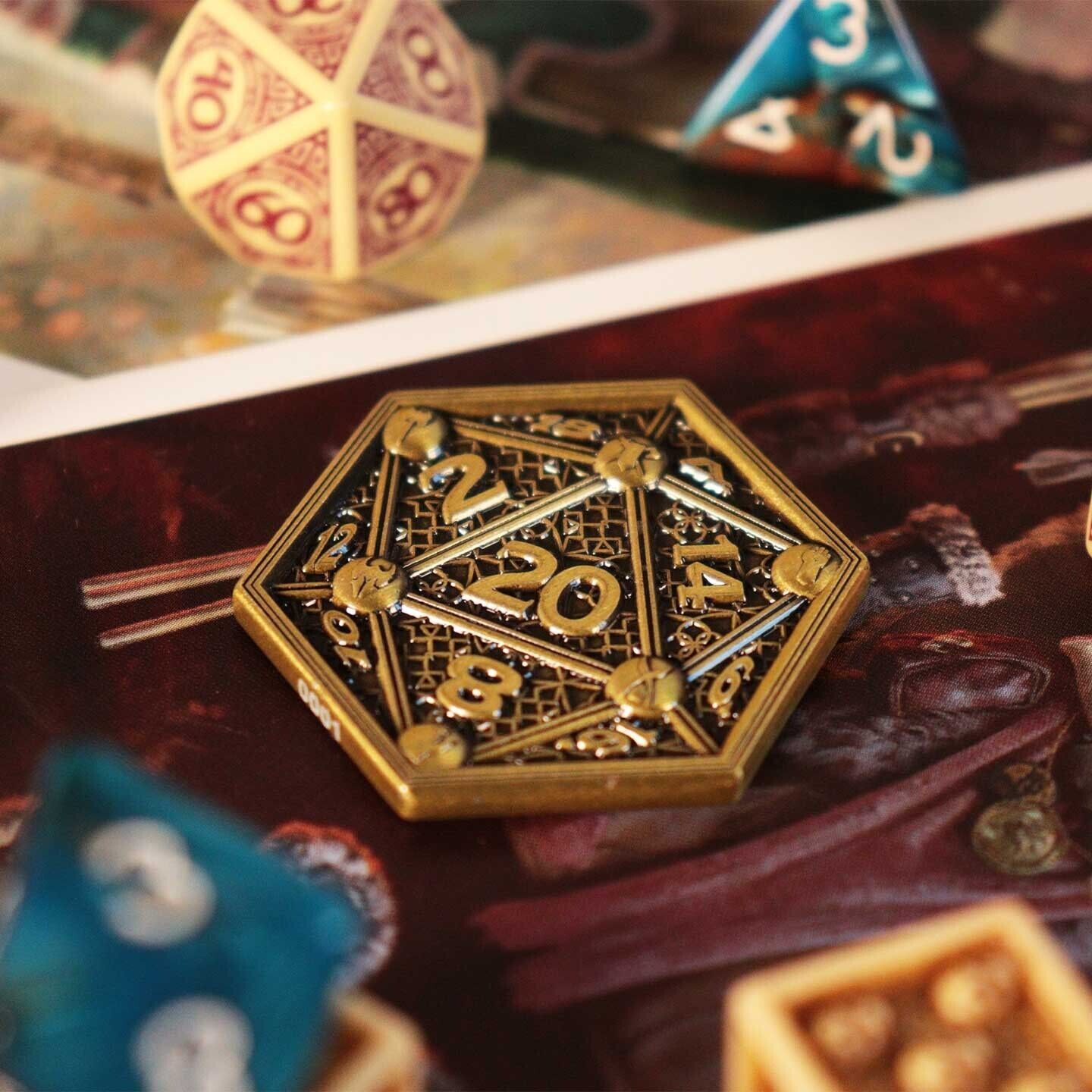 Dungeons & Dragons: Class Cards and D20 Flip Coin | at Mighty Ape NZ