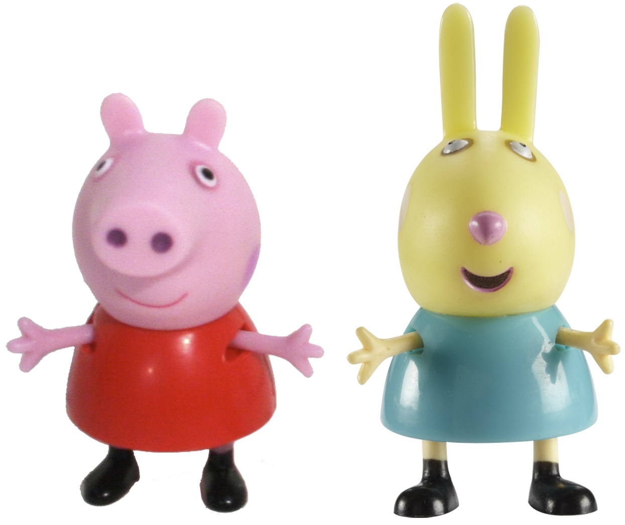 Buy Peppa Pig Twin Pack - Peppa & Recebba Rabbit at Mighty Ape NZ