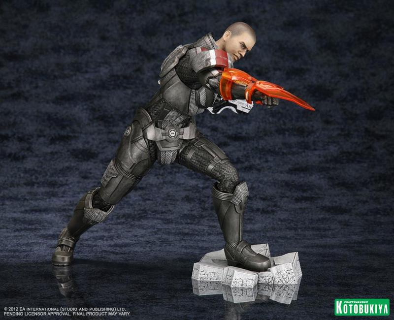 Mass Effect 3 Commander Shepard ArtFX Figure Images at Mighty Ape NZ