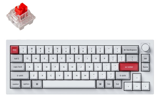 Keychron Q2 Pro QMK Custom Bluetooth Mechanical Keyboard | at Mighty ...