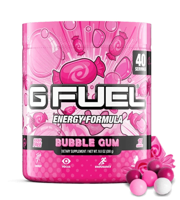 Buy G FUEL Energy Formula - Bubble Gum at Mighty Ape NZ