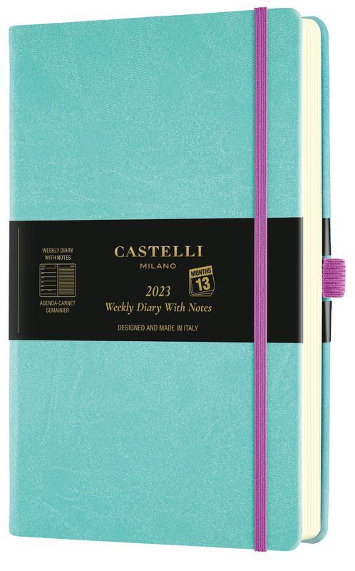 Buy Castelli: Aquarela Jade Green 2023 - A5 Diary at Mighty Ape NZ