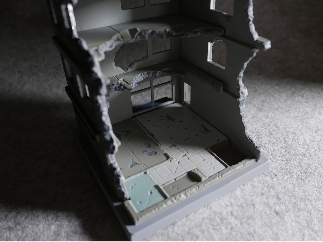 1/144 Destroyed Building A - Model Kit | at Mighty Ape NZ