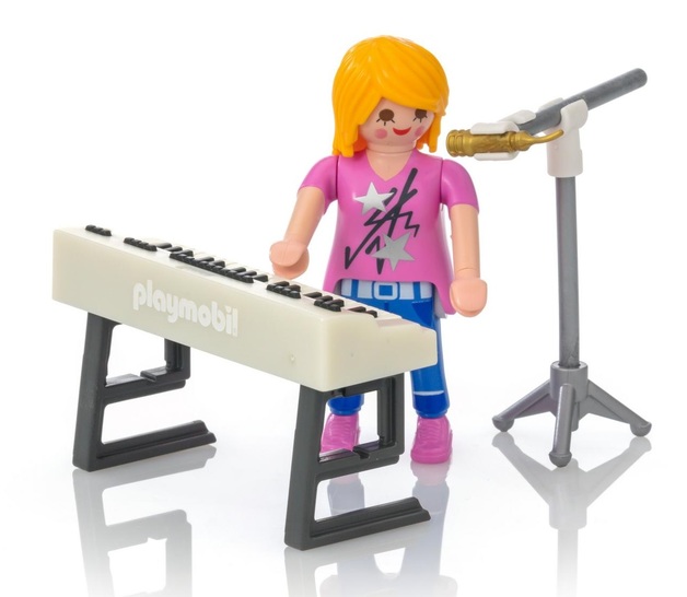 Buy Playmobil: Singer with Keyboard (9095) at Mighty Ape NZ