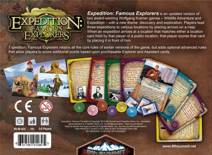 Expedition - Famous Explorers | Board Game | at Mighty Ape NZ