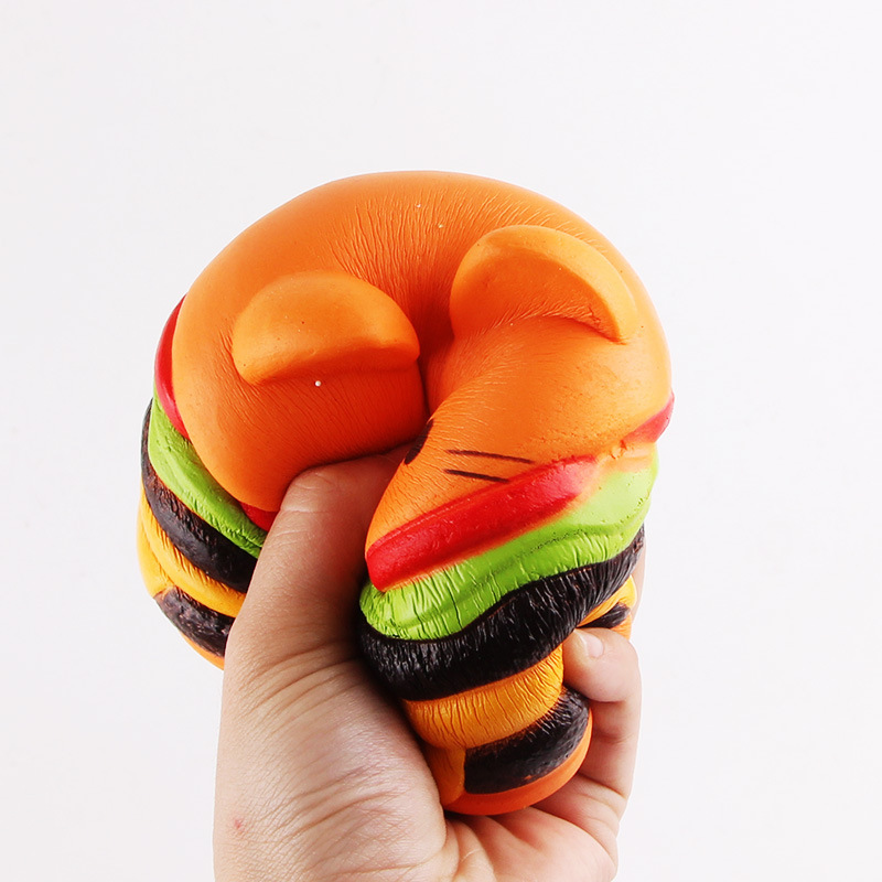 Buy Kitty Burger Squishie Toy (10.5cm) at Mighty Ape NZ