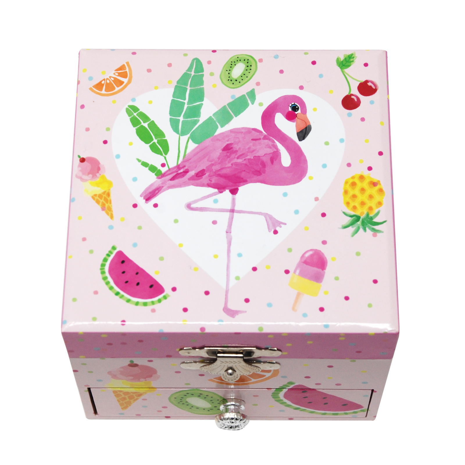 Fabulous Flamingo - Small Music Box | at Mighty Ape NZ