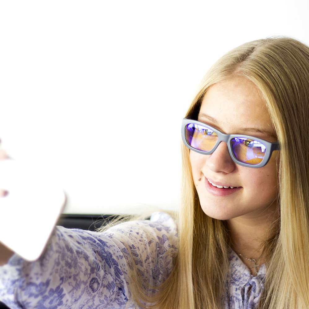 Shadez: Blue Light Filter Glasses - Grey (3-7 Years) | at Mighty Ape NZ