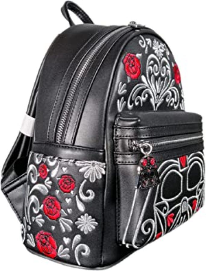 Star Wars - Darth Vader Floral Embroidered Mini Backpack | at Mighty Ape NZ